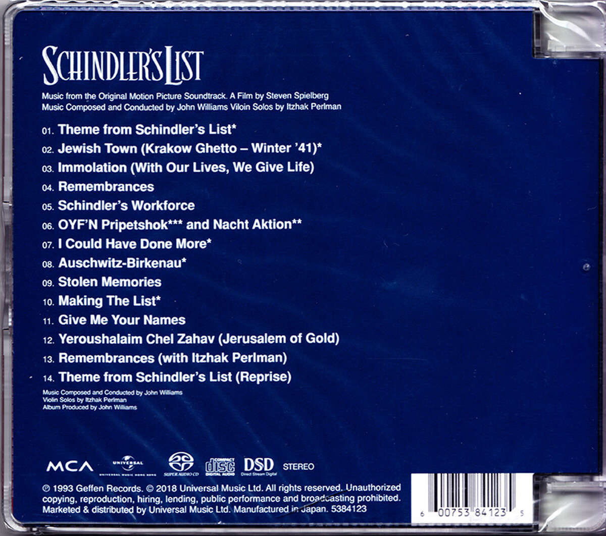 FSM Board Schindler s List SACD In August 2018 FSM Board Schindler s List SACD In August 2018