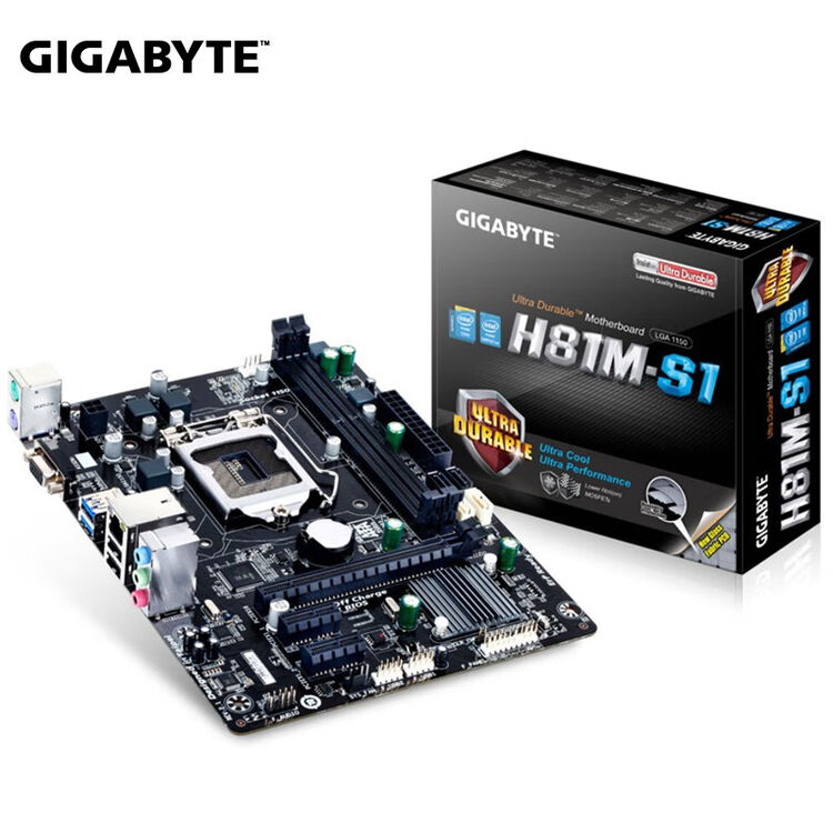 Buy Gigabyte (GIGABYTE) H81M-S1 (Intel H81/LGA1150) motherboard on ezbuy SG