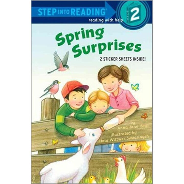 Spring Surprises (Step into Reading 2) 春天的惊喜 英文原版【图片 价格 品牌 评论】-京东