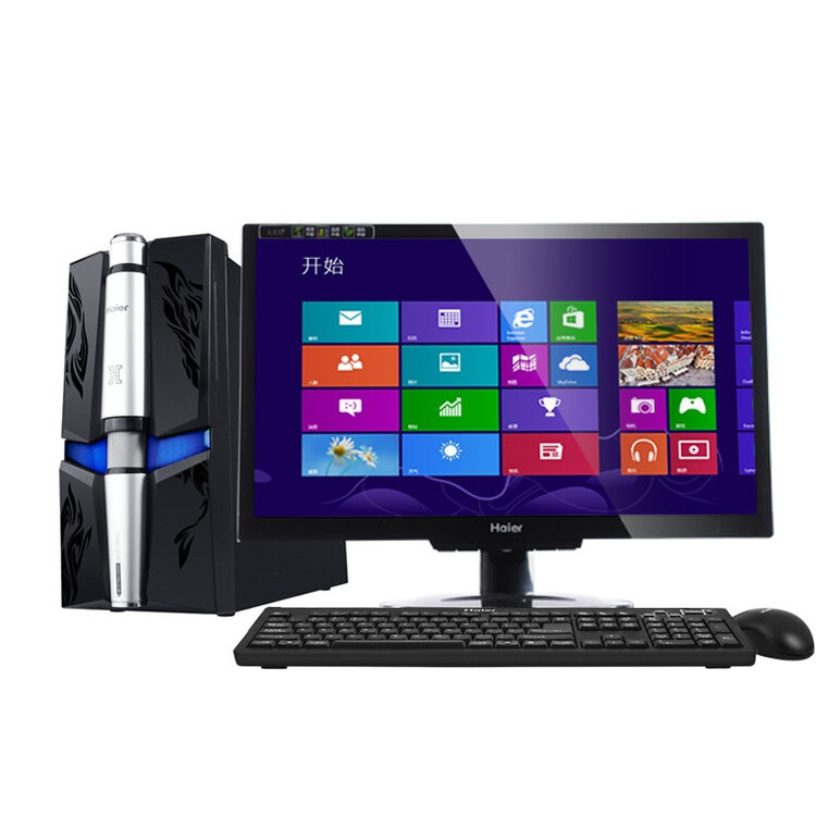 海尔（Haier） 轰天雷T3-Z673 台式电脑（i3-3240 4G 1TB GT620 1G独显 DVD 键鼠 上门安装调试)【图片 ...