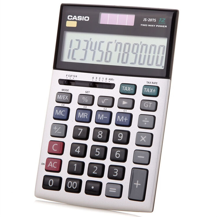 卡西欧（CASIO）JS-20TS 快速翻打 专业计算器【图片 价格 品牌 评论】-京东