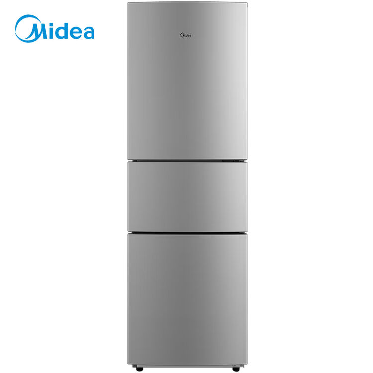 美的(Midea)210升 节能静音家用三门小冰箱 浅灰 BCD-210TM(ZG)【图片 价格 品牌 评论】-京东