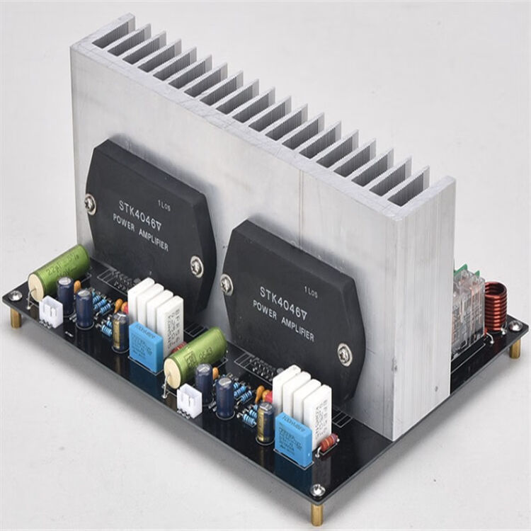 120WX2@8Ω全新STK4046V发烧厚膜成品HIFI功放板带散热器 红色【图片 价格 品牌 评论】-京东