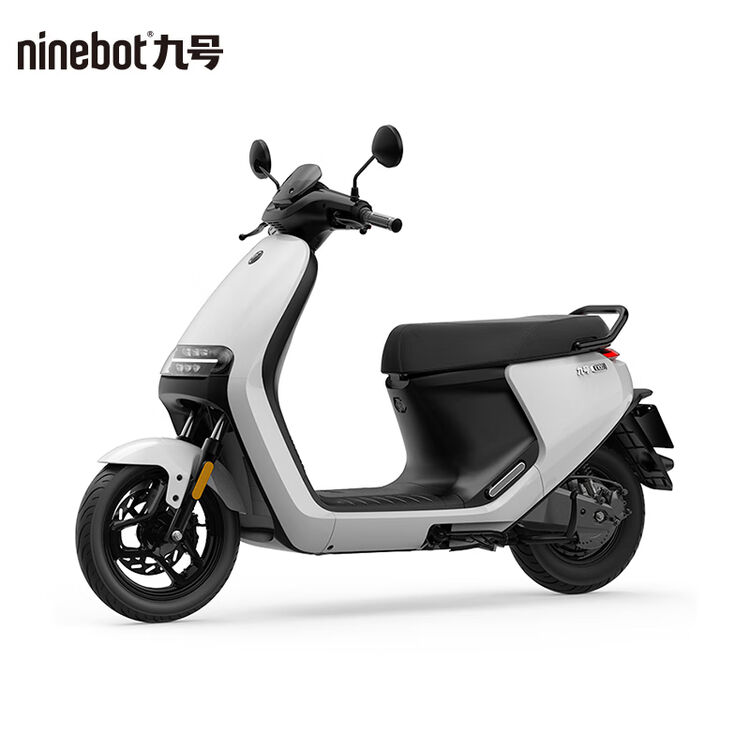Ninebot九号电动摩托车E100白色 智能锂电池电动两轮摩托车踏板车成人电动车 续航60-100km【图片 价格 品牌 评论】-京东