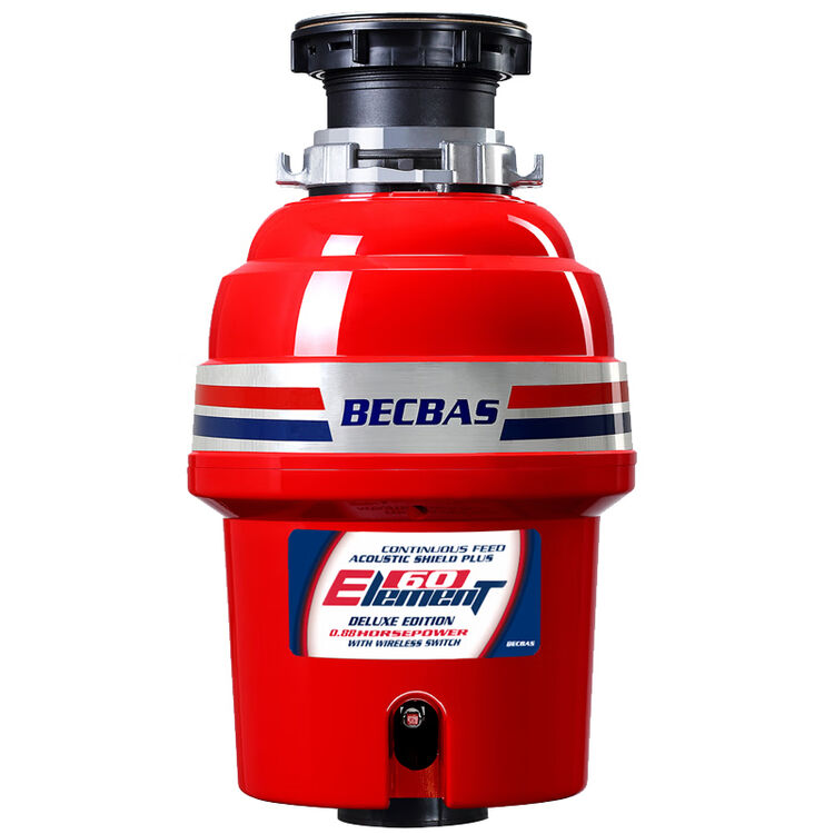 贝克巴斯（BECBAS）垃圾处理器厨房厨余粉碎机 可接洗碗机 Element60（E60）【图片 价格 品牌 评论】-京东