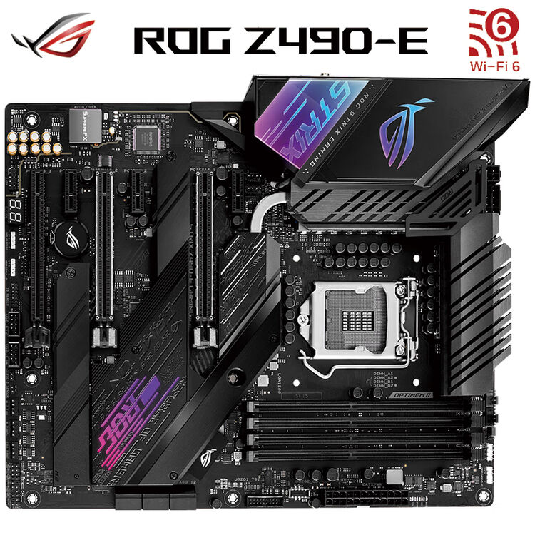 玩家国度（ROG）ROG STRIX Z490-E GAMING主板 支持 CPU 10900K/10700K（Intel Z490/LGA ...
