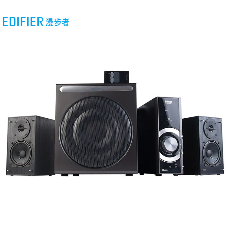 漫步者（EDIFIER） C3 2.1声道+独立功放 多媒体音箱 音响 电脑音箱 黑色【图片 价格 品牌 评论】-京东