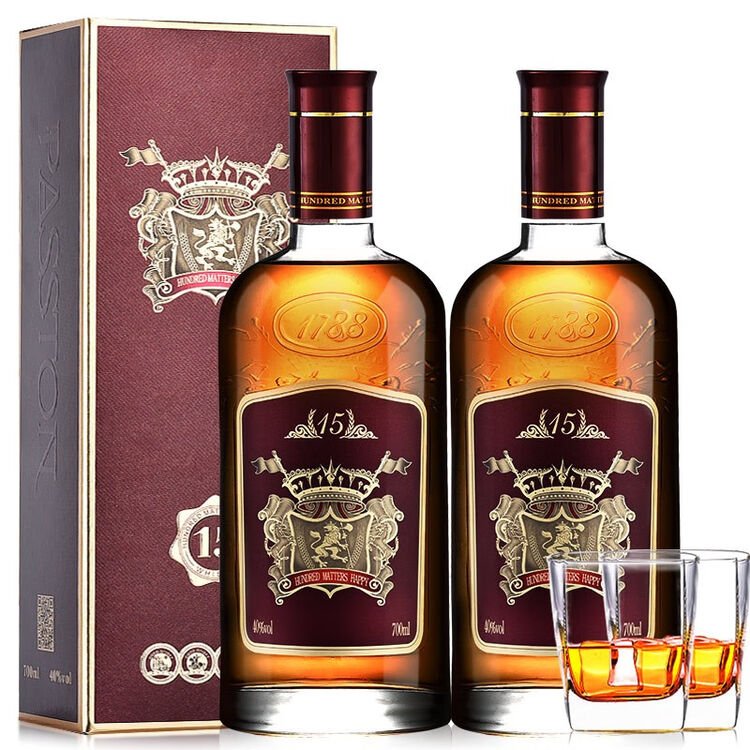 派斯顿（PASSTON） 百事乐 苏格兰威士忌洋酒 百事乐15威士忌单支装700ml*2【图片 价格 品牌 评论】-京东