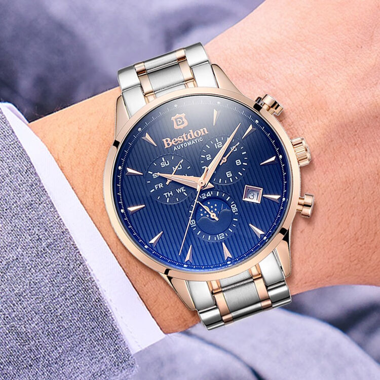 邦顿（Bestdon）邦顿手表男士机械表全自动多功能大表防水学生男士表BD7116G-B07【图片 价格 品牌 评论】-京东