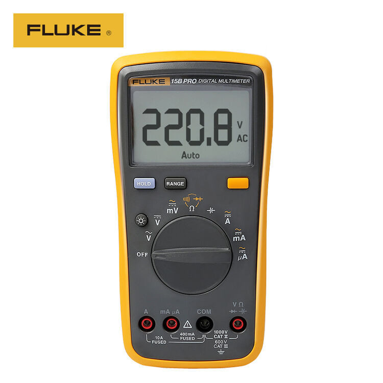 福禄克（FLUKE）F15B PRO 数字万用表 掌上型多用表 自动量程 带背光 仪器仪表（质保1年）【图片 价格 品牌 评论】-京东