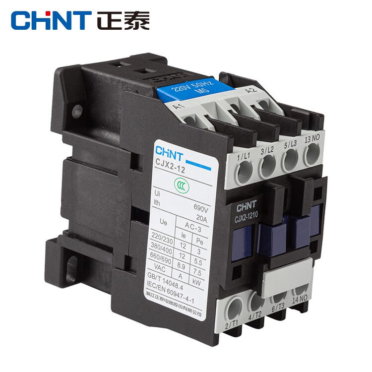 正泰（CHNT）交流接触器CJX2-1210/1201 12A接触式继电器24V 220V接触器可选 36V 1210【图片 价格 品牌 评论】-京东