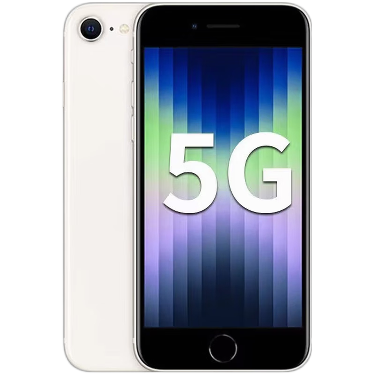 Apple/苹果 iPhone SE3(第三代)全新未激活美版 三网通 智能手机 SE3 白色 128GB+美版配卡贴【图片 价格 品牌 评论】-京东