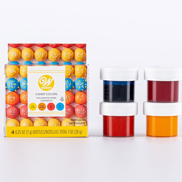 Wilton美国进口惠尔通 巧克力/糖果食用色素巧克力可用套装/水溶性色素套装 油性-基础色【图片 价格 品牌 评论】-京东