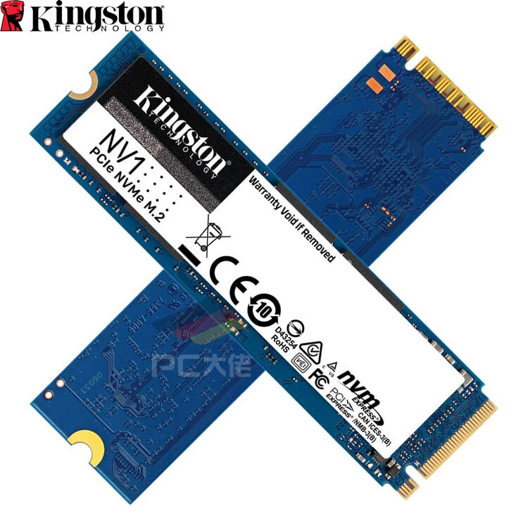金士顿 NV1 / NV2 SSD固态硬盘 M.2 NVMe 台式机电脑启动盘可选1T 2T NV1 PCIe3.0 250G 免费升 NV2【图片 价格 品牌 评论】-京东
