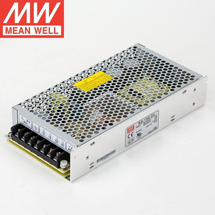 明纬（MEANWELL） RS-150-24开关电源直流DC稳压变压器明纬电源24V6.5A输出 【图片 价格 品牌 评论】-京东