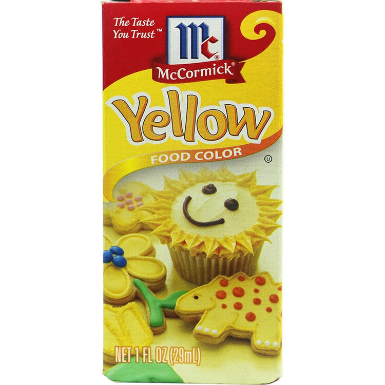 味好美美国进口食用色素烘焙原料红黄蓝绿紫MC CORMICK FOOD COLOR蛋糕 yellow黄色素 29ml 29ml【图片 价格 ...