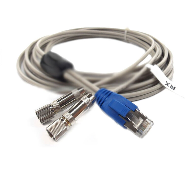 威博科技（VbobTdata）RJ45/RJ48转L9 适用思科设备E1线CAB-E1-RJ48/RJ45转L9线带磁环75欧转120欧 1. ...