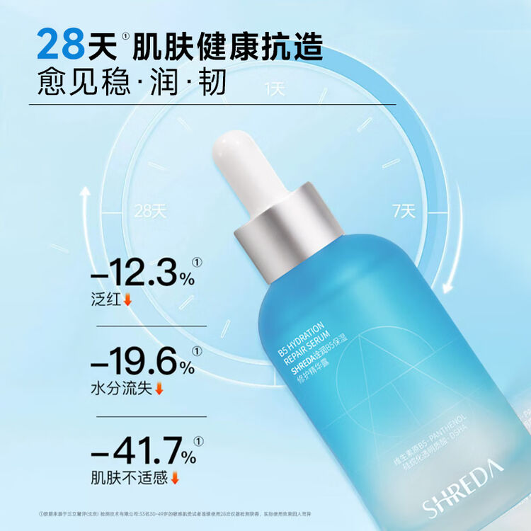 诠润（SHREDA）b5精华液保湿修护玻尿酸原液深层补水面部精华 敏感肌可用110ml【图片 价格 品牌 评论】-京东
