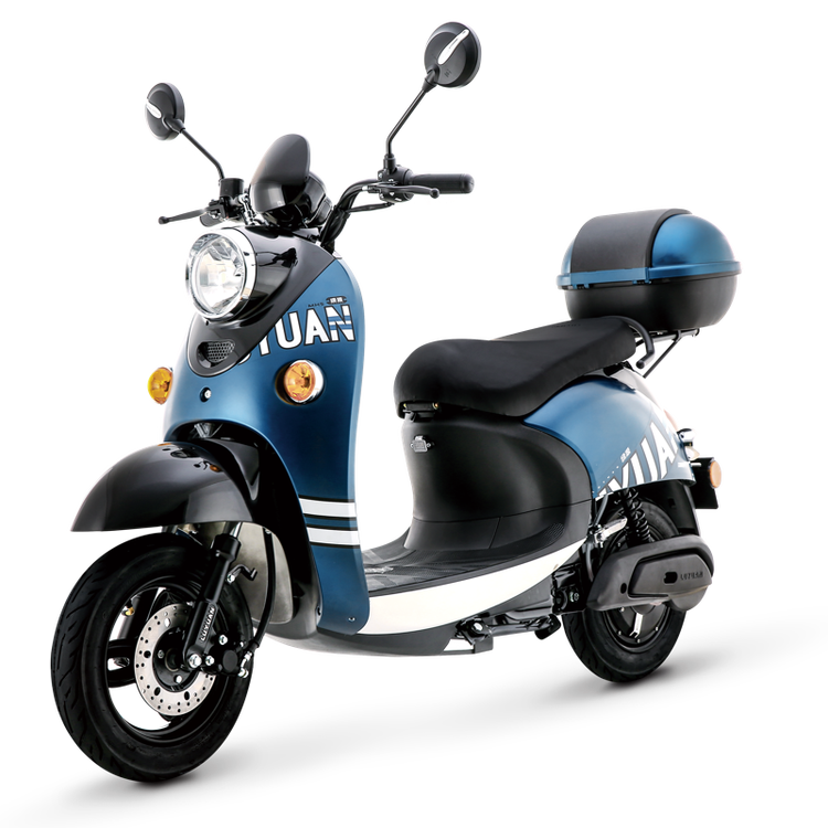 绿源电动轻便摩托车代步车时尚高端小龟王60V动力款 MH5 60V爱尔兰绿（圆尾箱）【图片 价格 品牌 评论】-京东