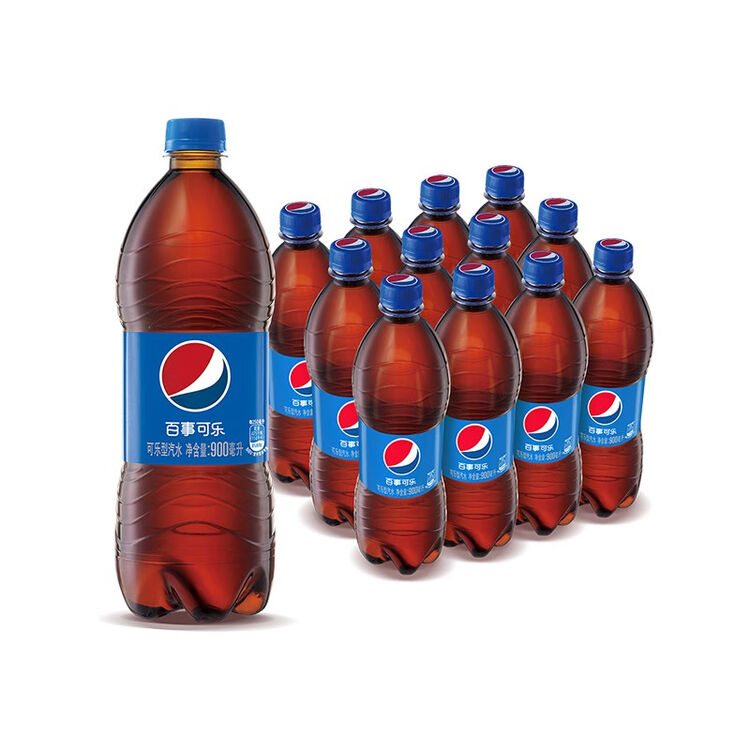 百事可乐 碳酸汽水饮料大瓶装900ml*12瓶整箱 Pepsi百事 新老包装随机发【图片 价格 品牌 评论】-京东