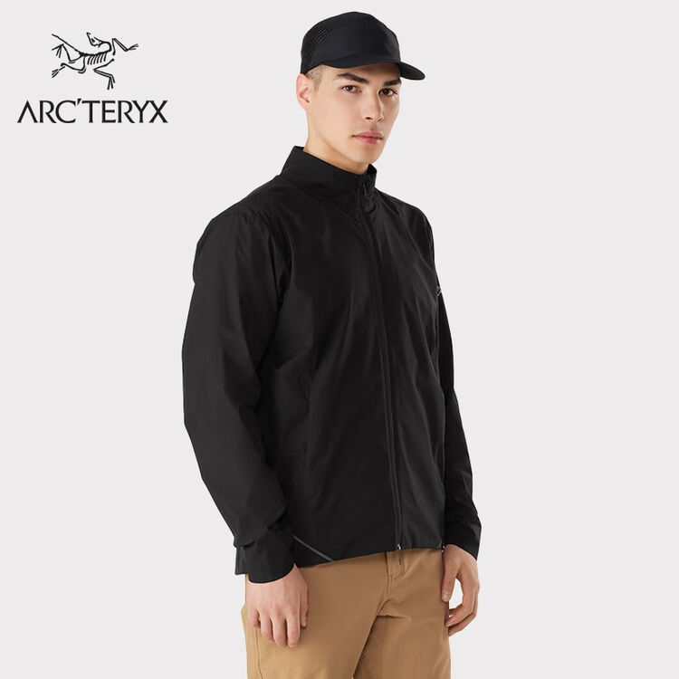 ARC’TERYX始祖鸟 SOLANO JACKET 防风 男子 软壳夹克 Black/黑色 M【图片 价格 品牌 评论】-京东