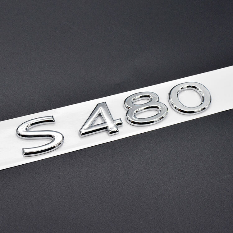适用21款奔驰迈巴赫车标S480 S680 GLS600 680后盖尾箱字标字母尾标V12侧标改装 S480标一个【图片 价格 品牌 评论】-京东