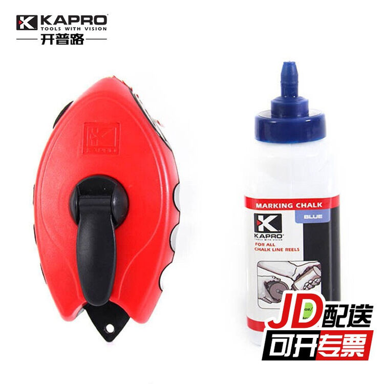 KAPRO 以色列开普路木工划线器铅锤式划线器墨斗含113g墨粉弹线工具装修手动粉斗30米木工工具 211【图片 价格 品牌 评论】-京东