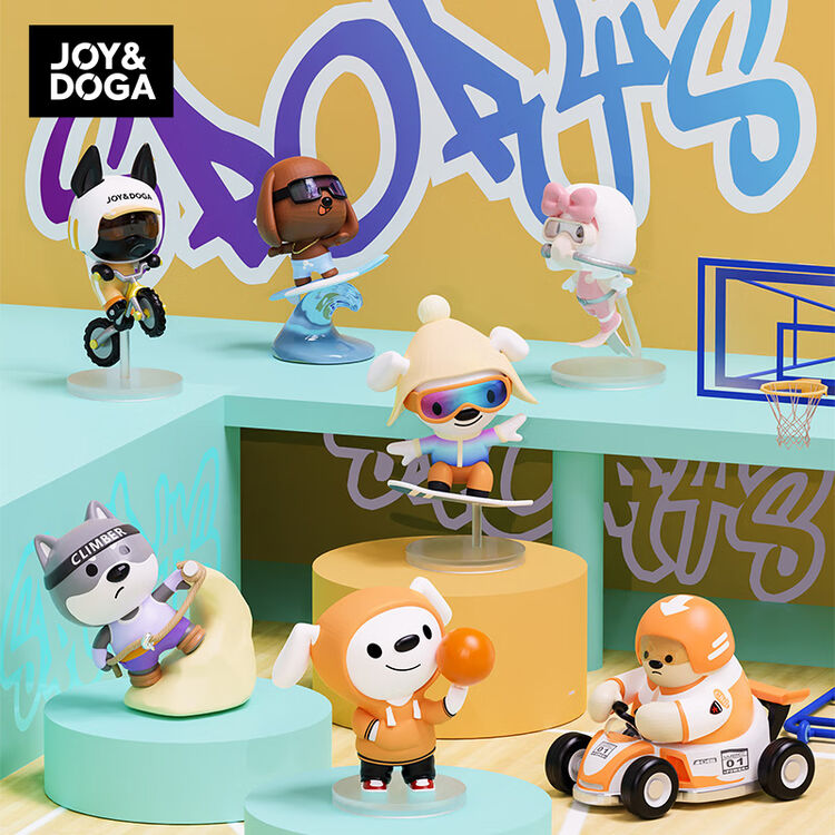 JOY&DOGA运动系列盲盒公仔套装【图片 价格 品牌 评论】-京东