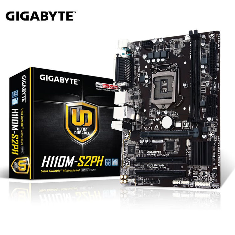 技嘉（GIGABYTE） GA-H110M-S2PH LGA1151主板 H110主板【图片 价格 品牌 评论】-京东