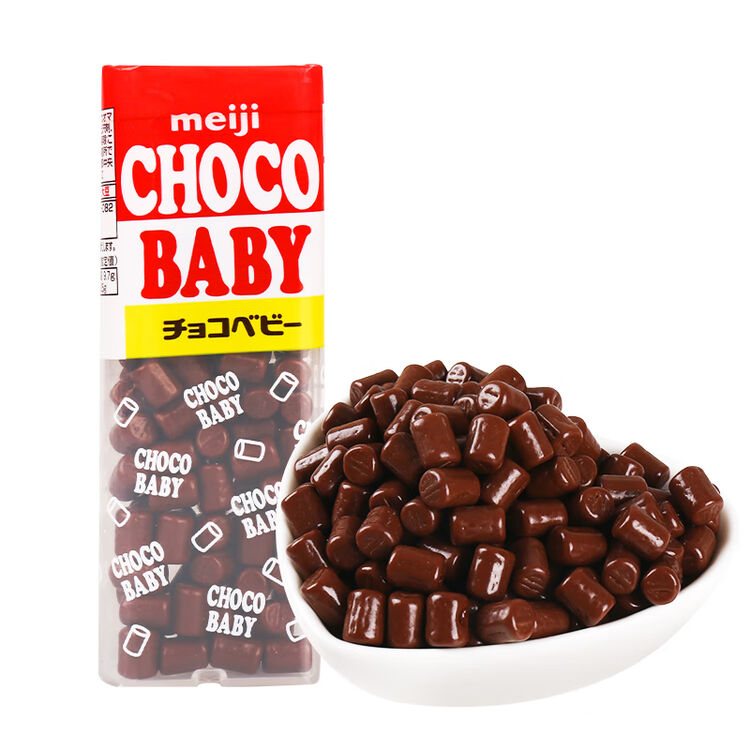 明治ChocoBaby牛奶味巧克力豆32g 日本进口儿童零食生日礼物送女友【图片 价格 品牌 评论】-京东