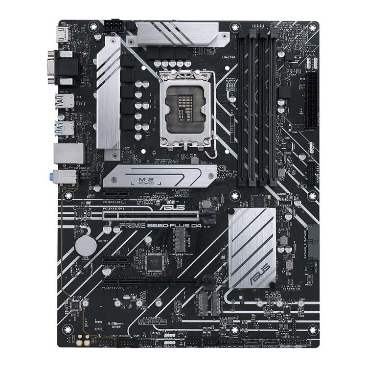 华硕（ASUS）PRIME B660-PLUS D4主板 支持 CPU 12700/12400F（Intel B660/LGA 1700 ...