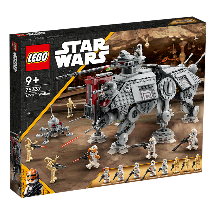 乐高（LEGO）积木 星球大战系列 9岁+ 儿童玩具 男孩女孩生日礼物 75337 AT-TE步行机【图片 价格 品牌 评论】-京东