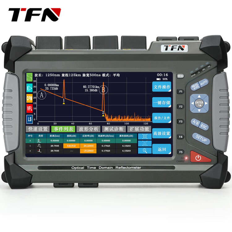 TFN光时域反射仪 多模OTDR 光纤测试仪 高精度 F7-M1【图片 价格 品牌 评论】-京东