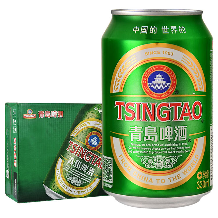 青岛啤酒（Tsingtao）经典11度330ml*24听 整箱装 口感醇厚（新老包装随机发放）【图片 价格 品牌 评论】-京东