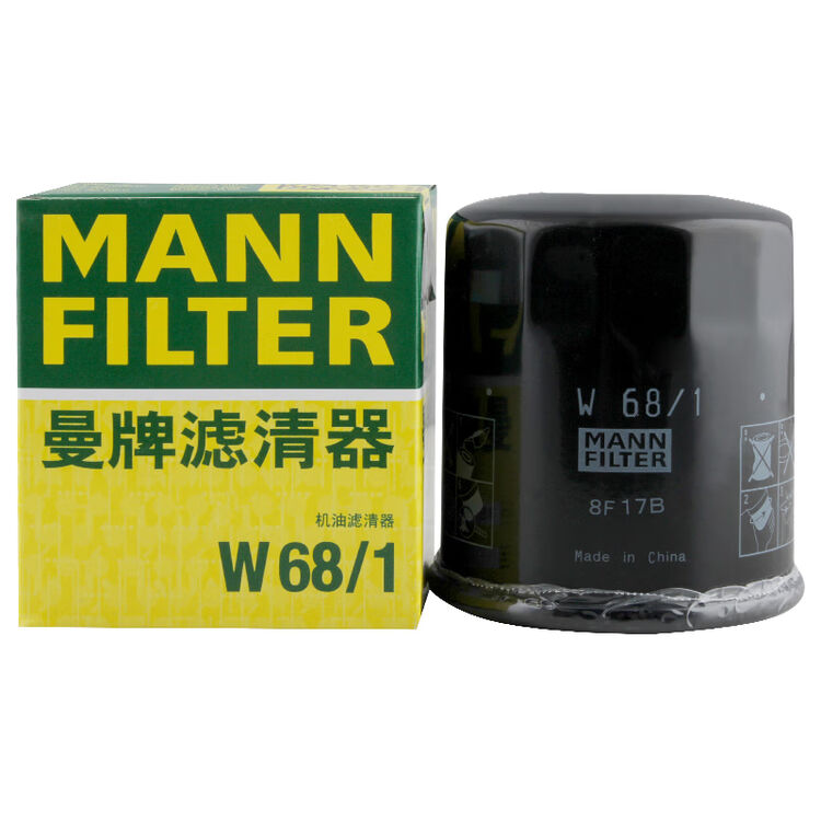 曼牌(MANNFILTER)机油滤清器机滤机油滤芯W68/1适用金刚自由舰远景S1帝豪GS/GX7/EC7/GC7/威姿炫丽美人豹豪情【图片 价格 品牌 评论】-京东