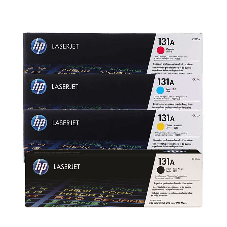 惠普(HP) CF210A 黑色硒鼓131A (适用M251n/M276FN系列） CF210A四色套装【图片 价格 品牌 评论】-京东