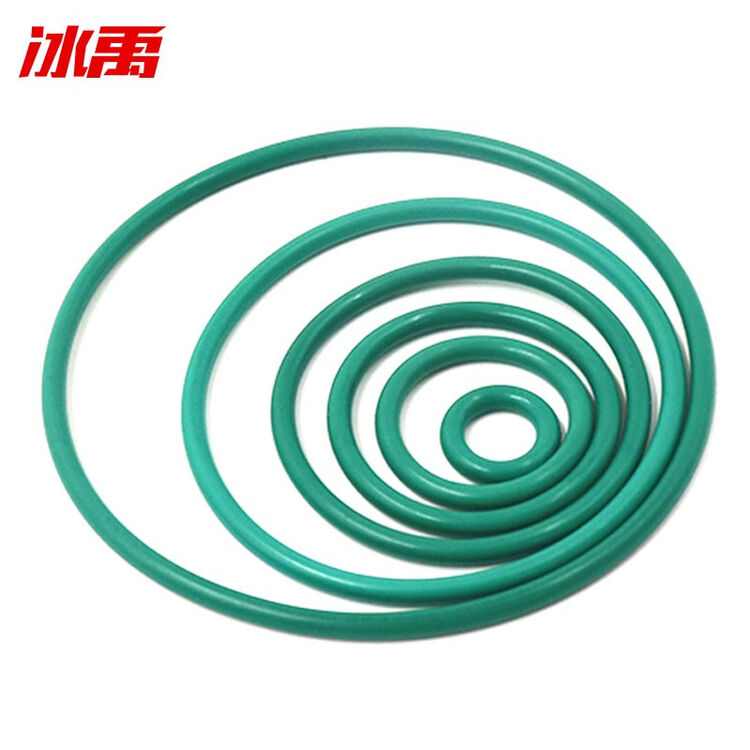 冰禹 BY-5064 绿色 密封圈 氟胶O型圈 氟橡胶密封胶圈 外径*线径（mm） 6*2.4（100个）【图片 价格 品牌 评论】-京东