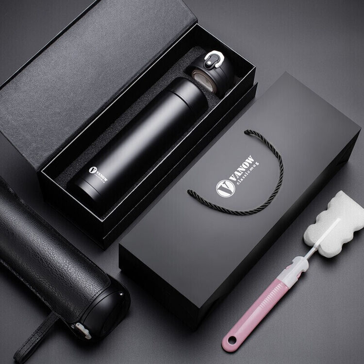 英国Vanow保温杯男女士杯子316不锈钢无缝内胆大容量车载商务茶杯一杯双盖保温水杯500ML 绅士黑【图片 价格 品牌 评论】-京东