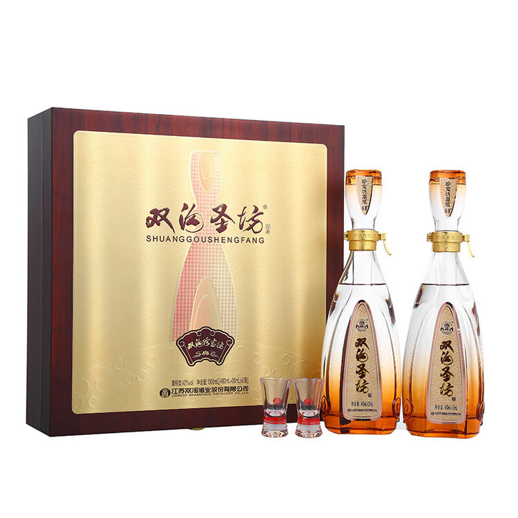 双沟 珍宝坊圣坊 浓香型白酒 42度 (480ml+20ml)*2瓶 礼盒装 【图片 价格 品牌 评论】-京东