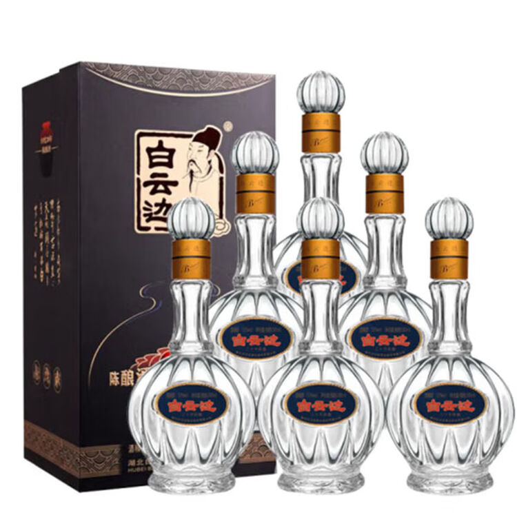 白云边20年二十年陈酿 浓酱兼香型白酒53度500ml*6瓶整箱装【图片 价格 品牌 评论】-京东