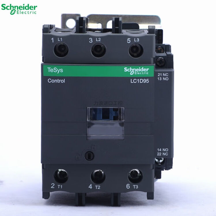 施耐德电气（Schneider Electric）交流接触器 LC1D95 LC1D95..C 95A 1开1闭 LC1D95E7C 线圈电压 ...