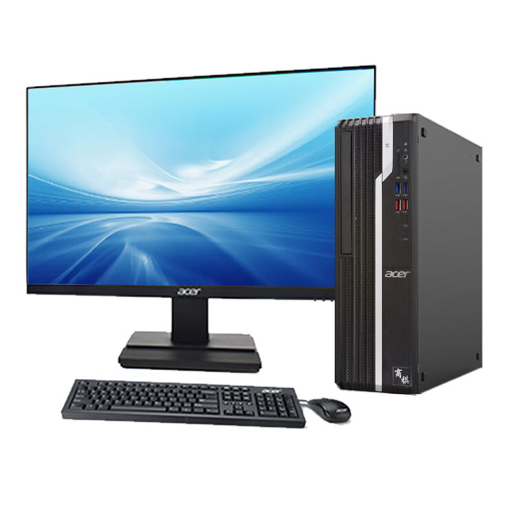 宏碁(Acer)· 未来商务台式机主机 商用办公电脑整机 (13代i5-13400 16G 512G) 商祺X4270 681C 21.5英寸 ...