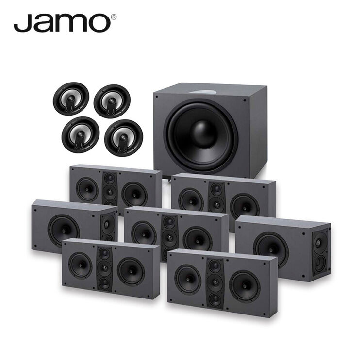 尊宝（JAMO）D600 PTX THX ULTRA2 音箱 音响 THX认证 嵌入式 全景声 家庭影院音箱套装【图片 价格 品牌 评论】-京东