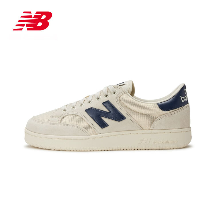 NEW BALANCE【618预售】NB官方男鞋女鞋CTC系列简约时尚舒适百搭运动鞋板鞋 蓝标-米灰色 【中性】PROCTCCF 38(脚长 ...