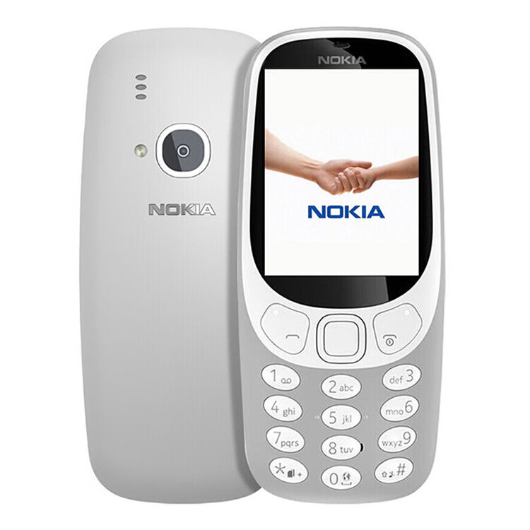 诺基亚（NOKIA） 3310 手机 移动联通 2G手机 老人手机 备用机 经典复刻 双卡双待 灰色【图片 价格 品牌 评论】-京东