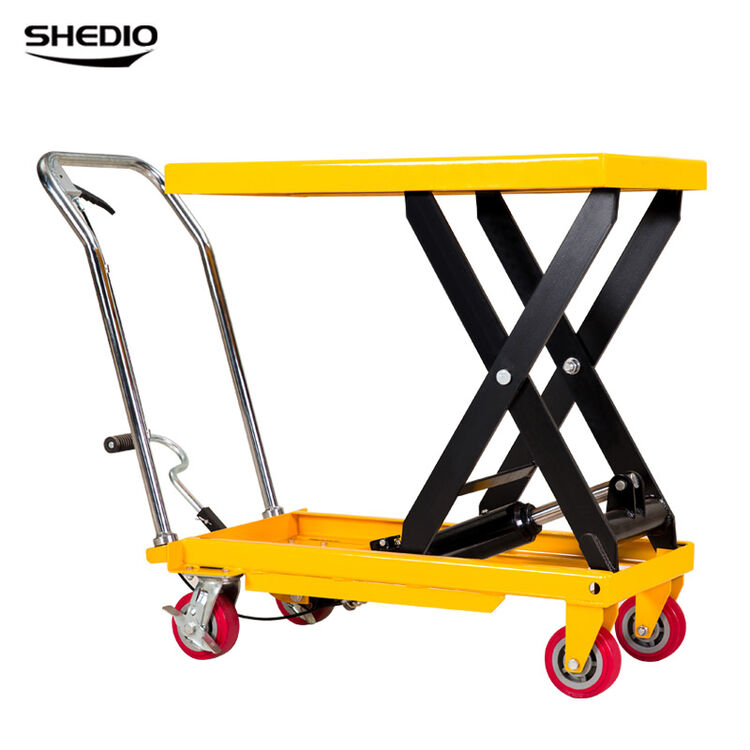 晟雕 手动液压升降平台车简易可移动式手推车小型搬运装卸车升降机 FAB350公斤0.9米【图片 价格 品牌 评论】-京东