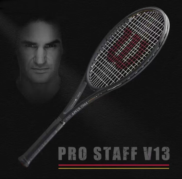 Wilson威尔胜费德勒碳纤维专业小黑拍PS97男女威尔逊v13网球拍 PS97小黑拍[290g_97拍面_27寸_【图片 价格 品牌 评论】-京东