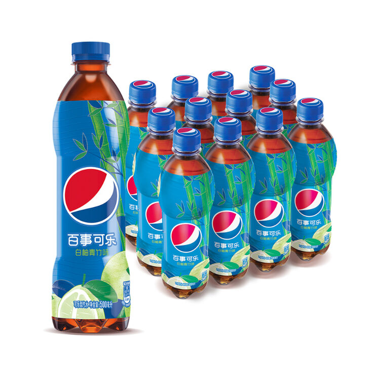 百事可乐 Pepsi 太汽系列 白柚青竹味 汽水 碳酸饮料 500ml*12瓶 百事出品【图片 价格 品牌 评论】-京东