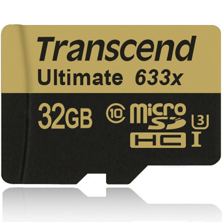 创见（Transcend）32GB UHS-I U3 633X TF（Micro SD）超高速存储卡（读取95Mb/s 写入85Mb/s ...