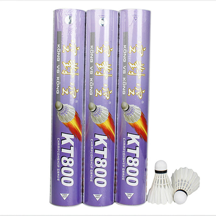 空对空（KVSK） KVSK空对空KT800羽毛球 深度系列耐打飞行稳定训练比赛羽球 KT800(一桶12个装)【图片 价格 品牌 评论】-京东